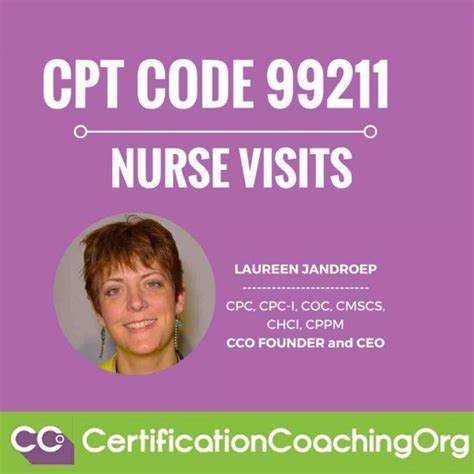 Cpt Code 99211 Nurse Visits Cco Cpt Coding Tips