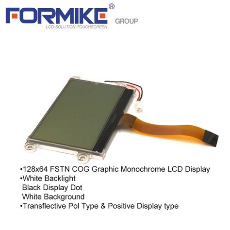Formike Monochrome 128x64 Dot Matrix Graphic Lcd Display Module