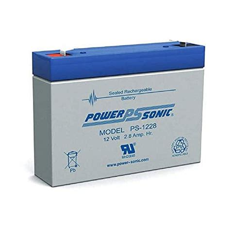 Powersonic PS V AH Rechargeable Lead Acid Battery Walmart Com