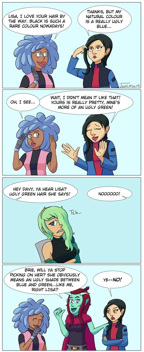 Picking On Lisa Comic By Jamimart On Deviantart
