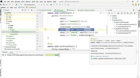 Setting Up Restassured Api And Testng Project With Gradle In Intellij Idea Youtube
