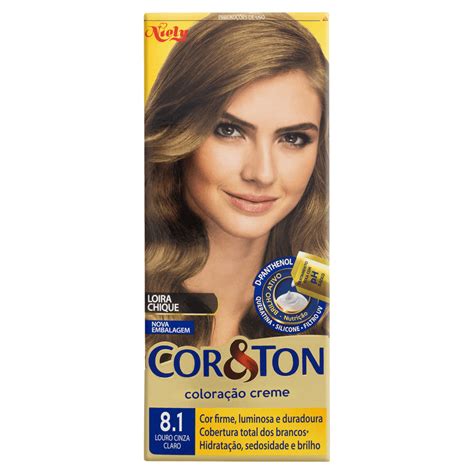 Tintura Louro Cinza Claro 81 Cor And Ton 135g Supermercadosimperatriz