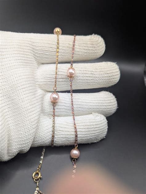 1920s Art Deco Pearl Tin Cup Necklace Flapper Jazz A Gem