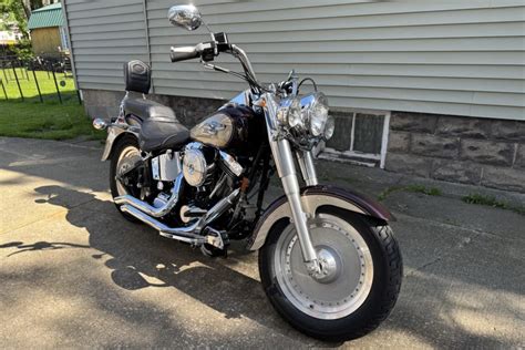 No Reserve 1998 Harley Davidson Fat Boy 95th Anniversary For Sale On