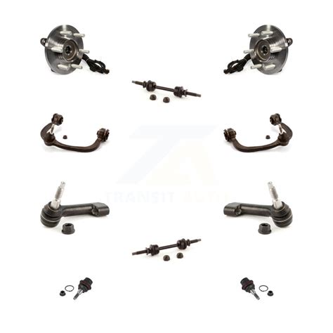 Hub Bearing Upper Control Arm Lower Ball Joint Outer Tie Rod Link Fron