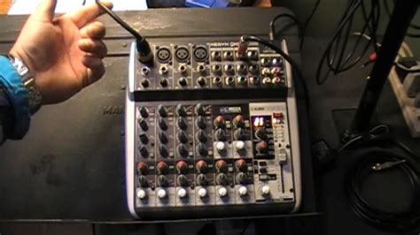 Behringer Mixer How To Do A Setup Youtube