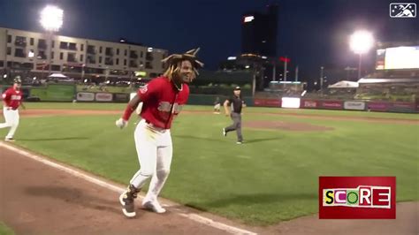 Nerwilian Cedenos Walk Off Blast 08172023 Tincaps