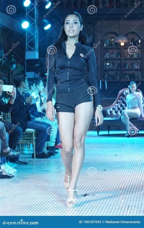 Miss All Nations Thailand 2017 Fashion Show In Swimwear Editorial
