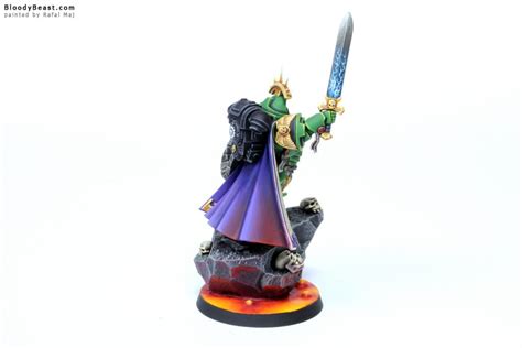 Salamander Primaris Captain In Gravis Armour BloodyBeast