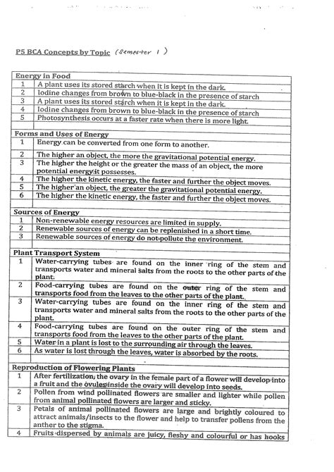 2022 Nanyang P5 P6 Science Notes NYPS Sci Soft Copy Study Notes For Revision And Exam