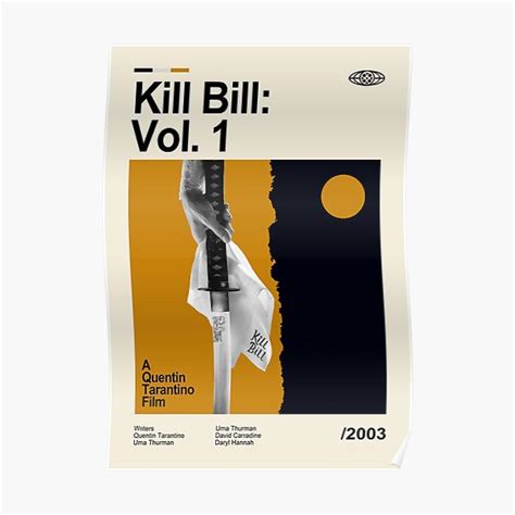 Kill Bill Poster For Sale By Ashtynelliana Redbubble