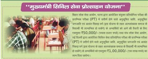 Bihar Civil Seva Protsahan Yojana 2025 बिहार मुख्यमंत्रीसिविल सेवा