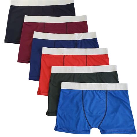 Kit 5 Cuecas Masculinas Boxer Cores Variadas Shopee Brasil