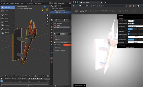 Missing Color Gltf Export From Blender 281a Questions Threejs Forum
