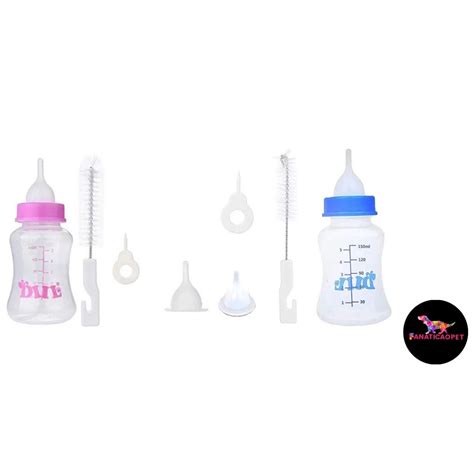 Kit Mamadeira Filhotes 150ml Para Pet Gatos Cahorros Shopee Brasil