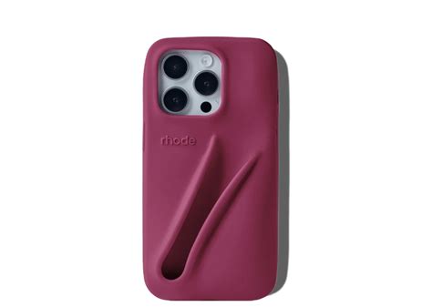 Rhode Lip Case Silicone Iphone Case Raspberry Jelly Rhd Lcs Rsb