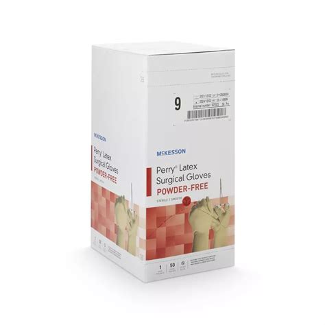 Mckesson Perry Performance Plus Disposable Sterile Latex Surgical Glove