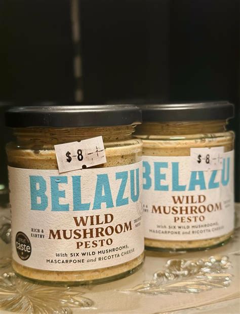 Belazu Wild Mushroom Pesto Green Pear Group