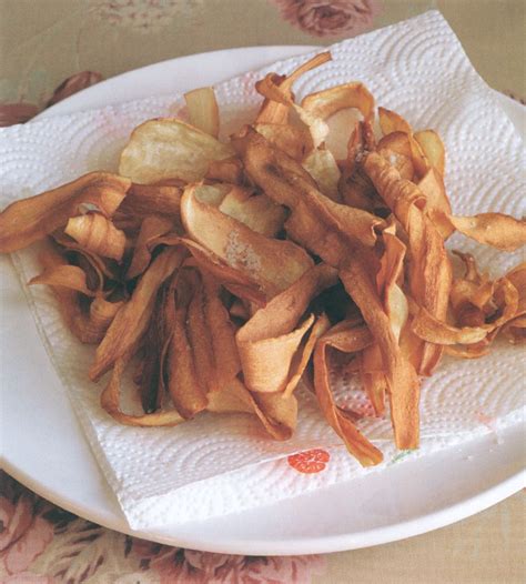 Parsnip Crisps With Sea Salt From British Seasonal Food By Mark Hix