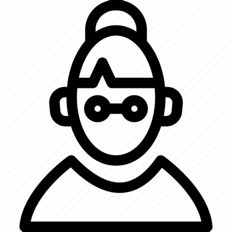 Lady Female User Avatar Face Daughter Icon Download On Iconfinder