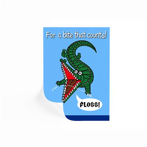 For A Bite That Counts Floss Poster Finding Nemo Replicapropstore