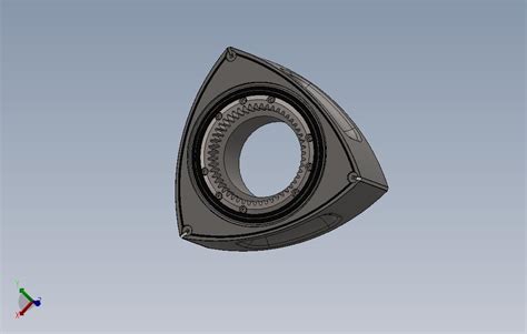 万克尔发动机转子 SOLIDWORKS 2015 模型图纸免费下载 懒石网