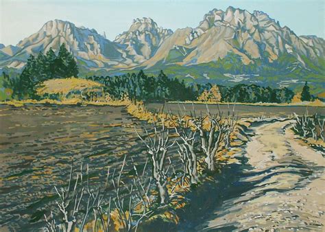 山岳風景 山好きの山の絵 709 妙義山