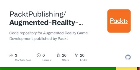 Github Packtpublishingaugmented Reality Game Development Code Repository For Augmented