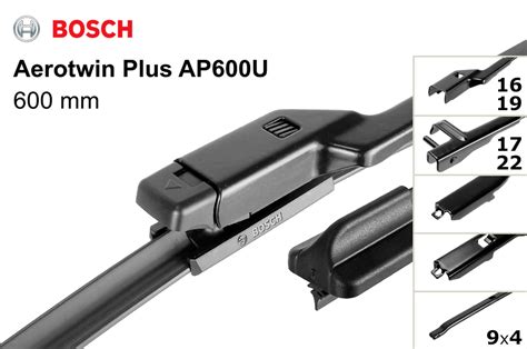 Купить Щетки стеклоочистителя Bosch Aerotwin Plus AP600U 600мм/24 (беск ...