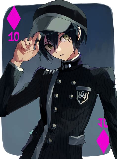 Saihara Shuichi Danganronpa And 1 More Drawn By Haji Hajimaji