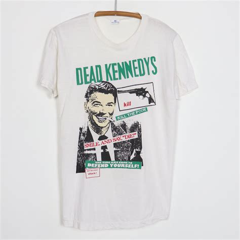 Original Vintage 1980s Dead Kennedys Kill The Poor Shirt Wyco Vintage
