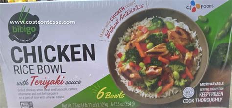 Bibigo Chicken Rice Bowl With Teriyaki At Costco Frozen