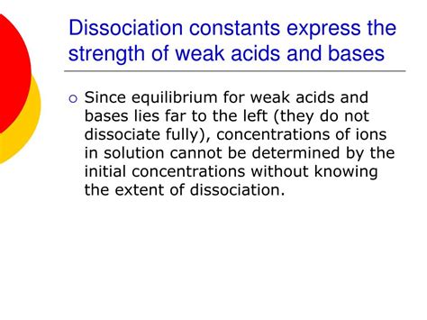 PPT PART Weak Acids Bases PowerPoint Presentation Free Download ID