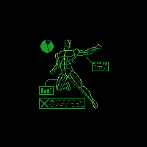 Artstation Pixel Art Wireframe