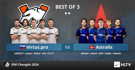 Virtuspro Vs Astralis At Iem Chengdu 2024