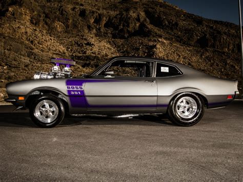 Ford Maverick Muscle Classic Hot Rod Rods Drag Racing Race
