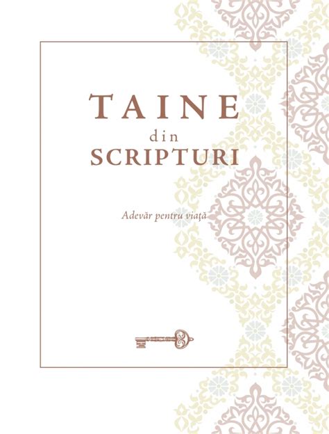 Taine Din Scripturi