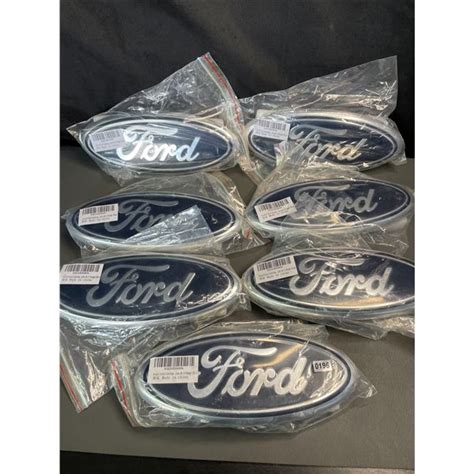 Lot Of 7 Ford 9 Inch Front Grille Tailgate Emblems Brand New