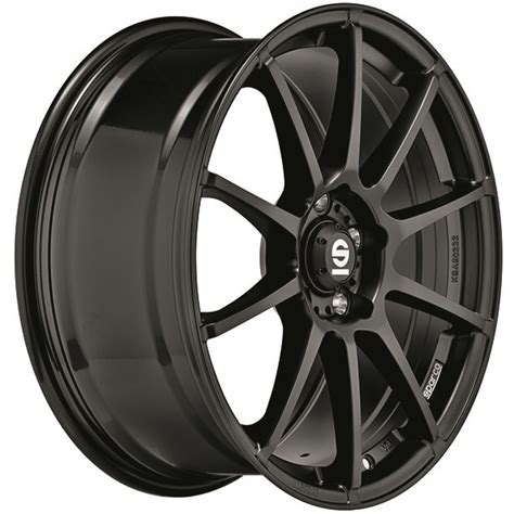 Cerchio In Lega Sparco Assetto Gara 75x18 4x100 Et 35 Matt Black