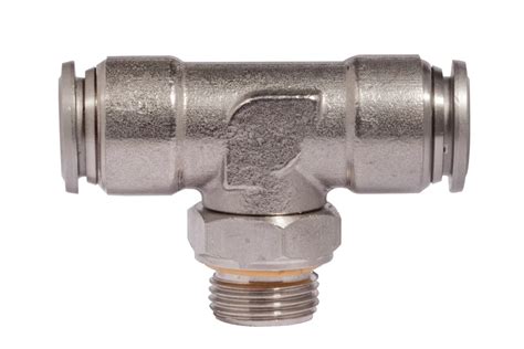 T Plug Tee With External Thread Stainless Steel Ai 60215 Tubes International