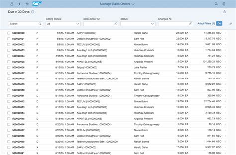 Filter Bar Smart Filter Bar SAP Fiori For Web Design Guidelines