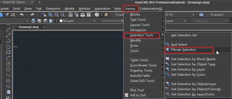 Selection Made Easy With Filter Command