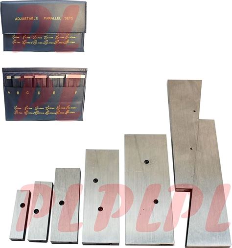 6 Pc 3 8 2 1 4 Adjustable Parallel Set Precision Parallel