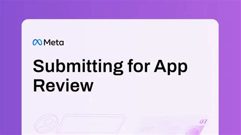 Submitting For App Review