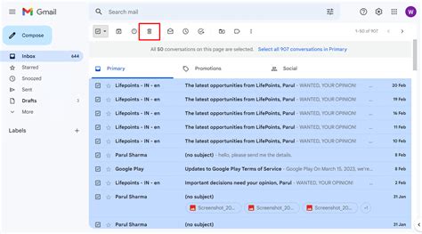 how to delete emails in gmail on phone techcult