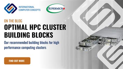 optimal hpc cluster building blocks