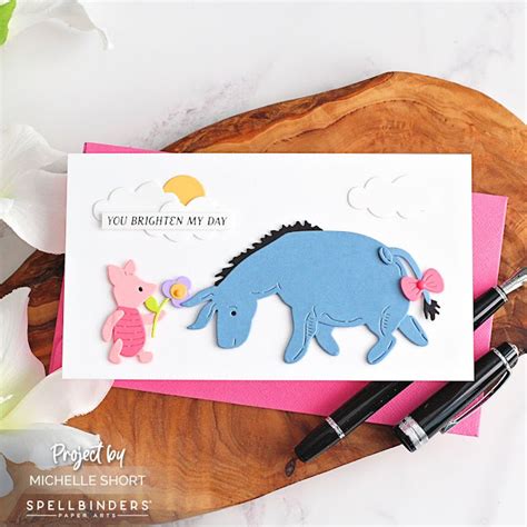The Card Grotto Spellbinders Classic Pooh
