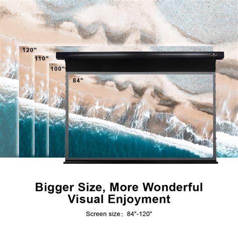 Vividstorm Pro Pa Slimline Motorized Tension Ust Alr Projector Screen