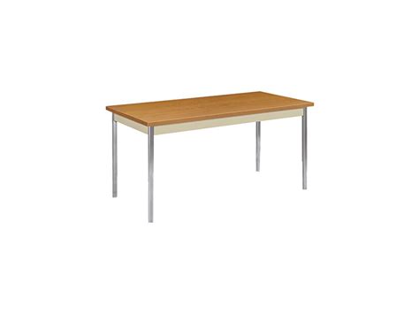 Hon Utm3060clchr Utility Table Rectangular 60w X 30d X 29h Harvest