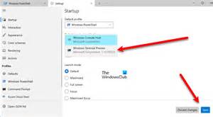 Windows Terminal Features Command Line Tool